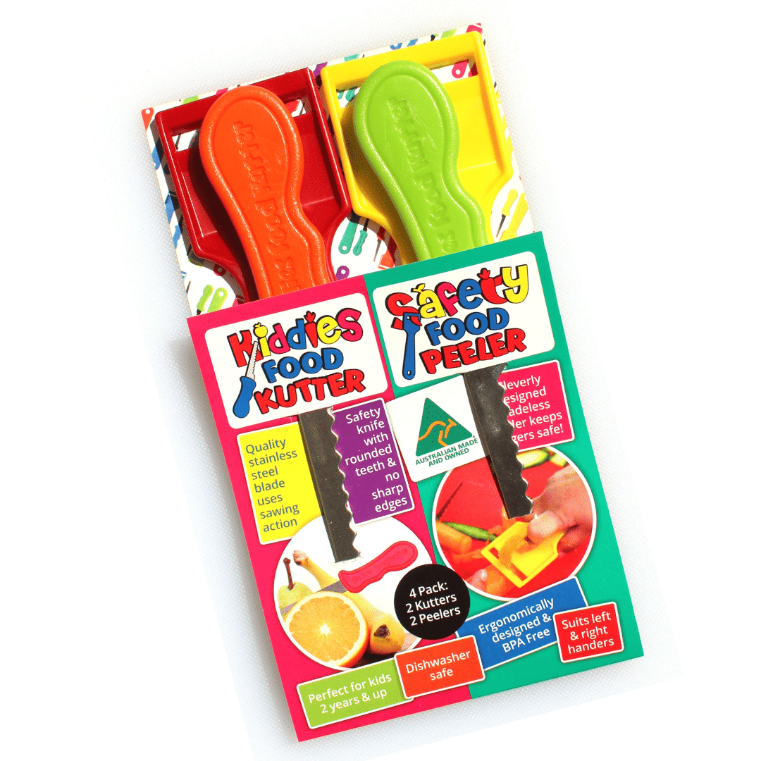 Safe Knives & Scissors for Kids | Kiddies Food Kutter